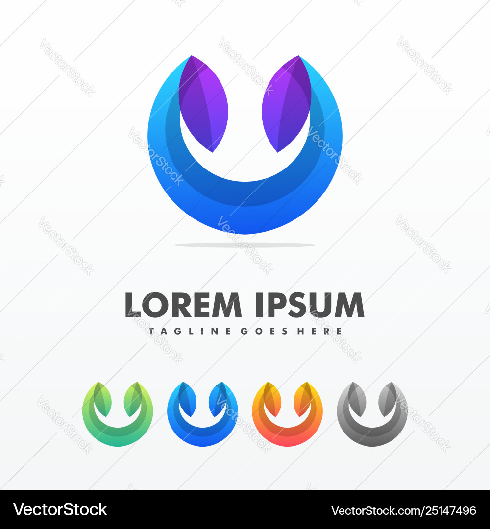 Abstract symbols isolated on white background Vector Image