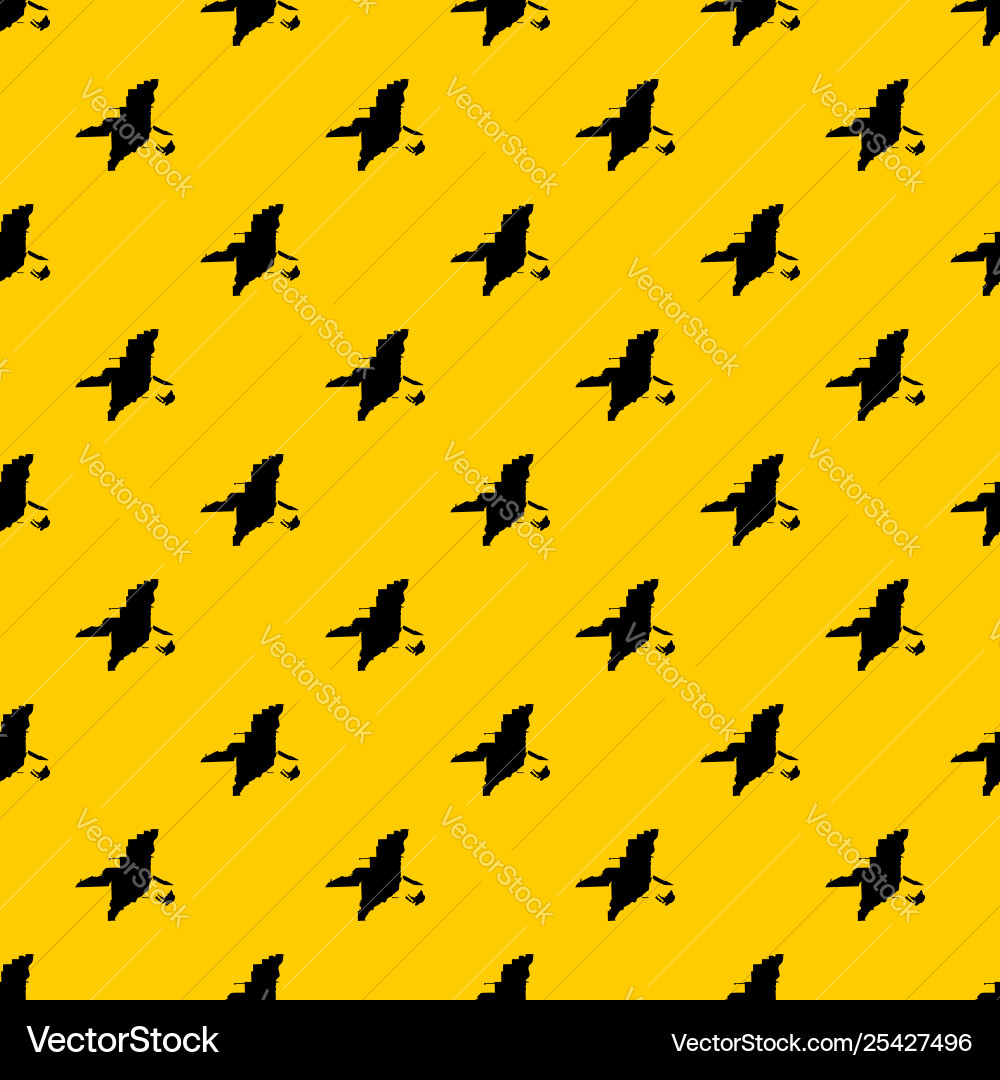 Florida map pattern Royalty Free Vector Image - VectorStock