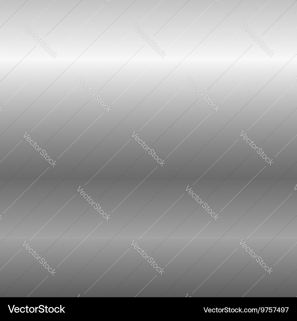 Silver texture horizontal template Royalty Free Vector Image
