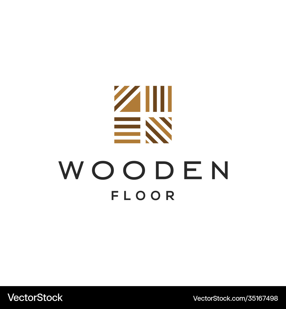 Parquet Wood Flooring Icon Royalty Free Vector Image