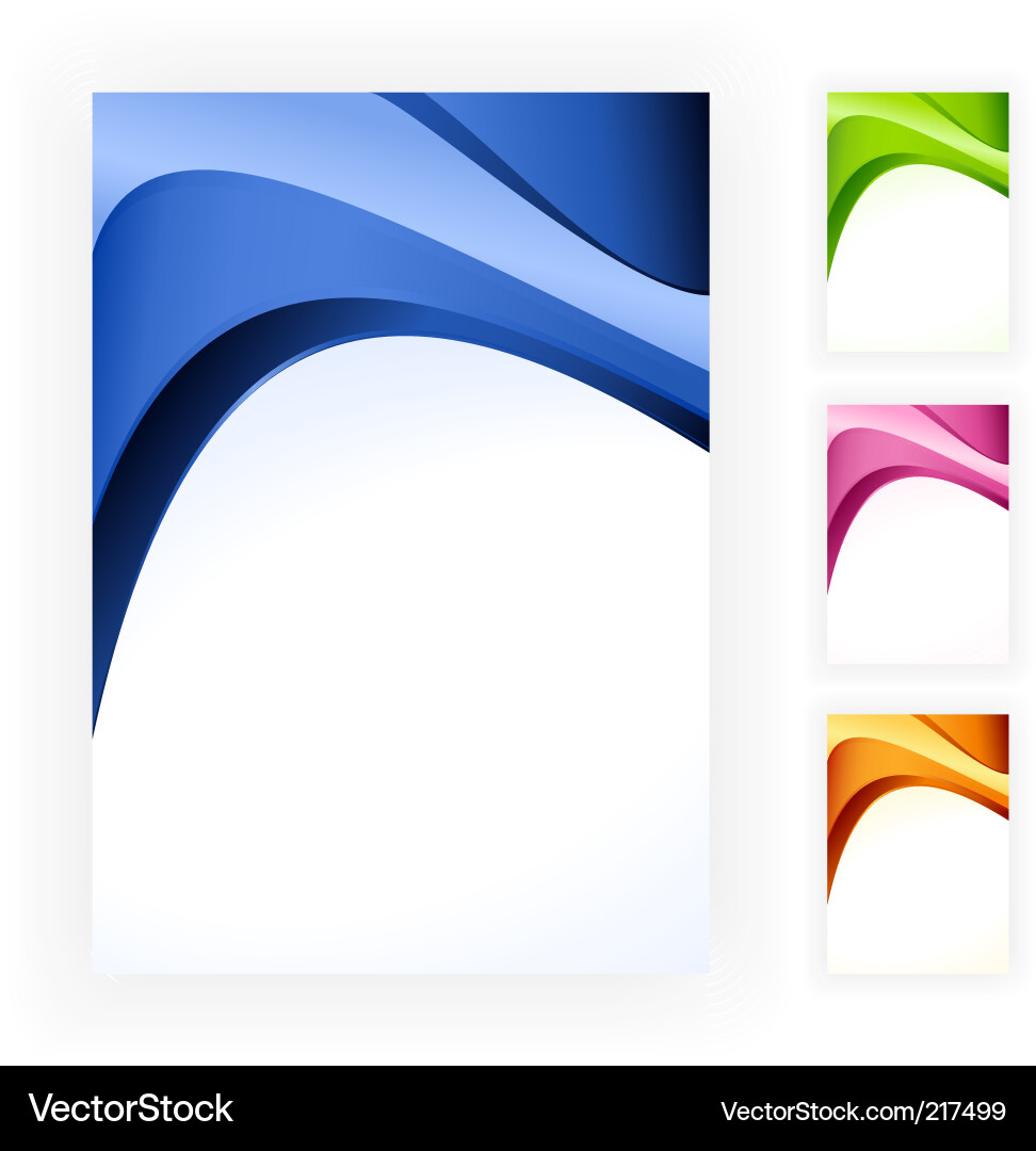 Business template Royalty Free Vector Image - VectorStock