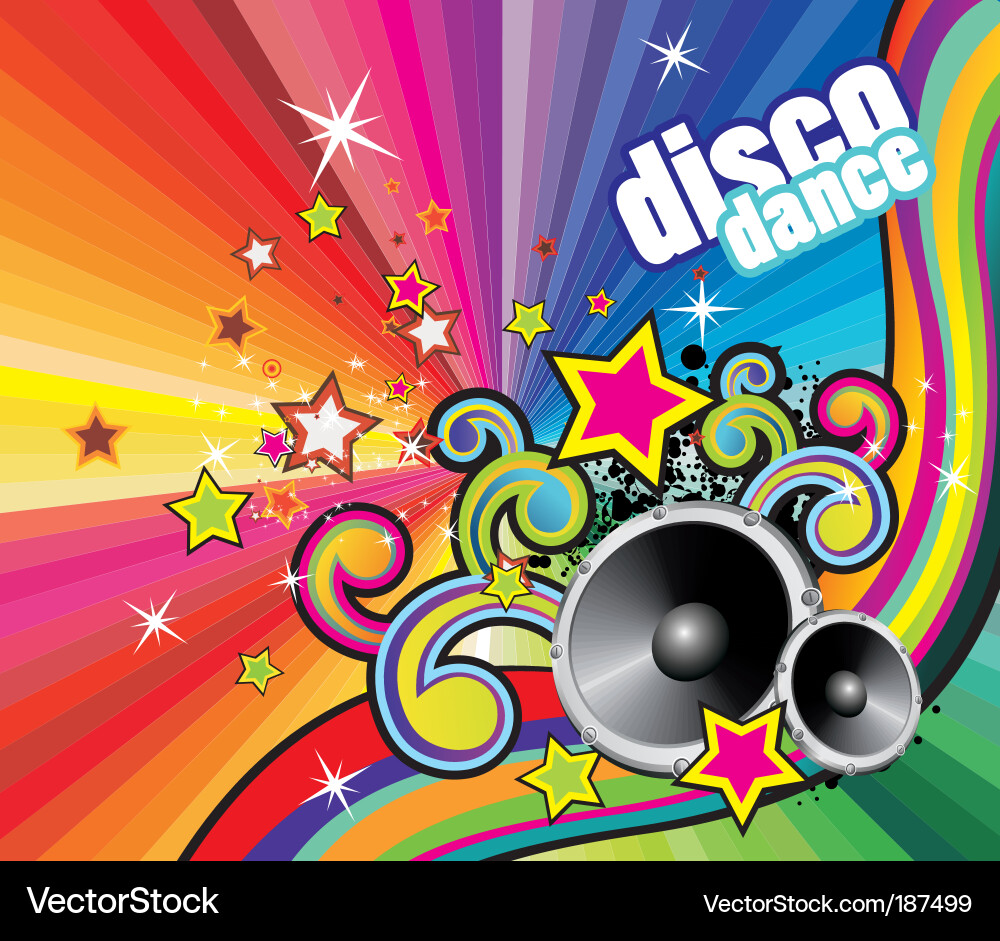 Dance dj Royalty Free Vector Image - VectorStock