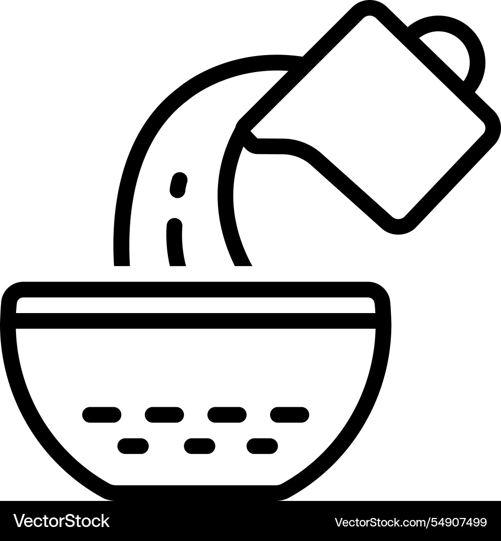 Pour Royalty Free Vector Image - VectorStock