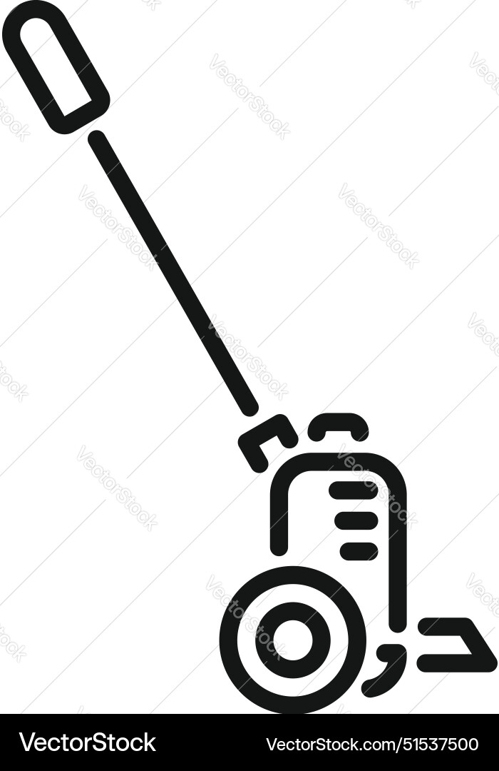 Icon of a vacuum cleaner Royalty Free Vector Image