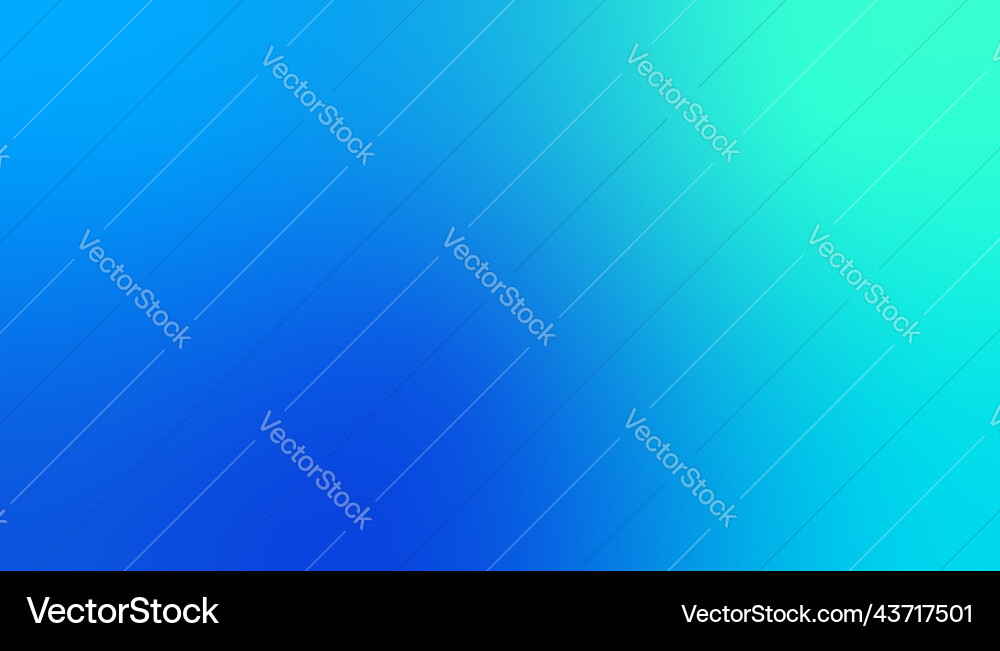 Blue blurred gradient background abstract soft Vector Image