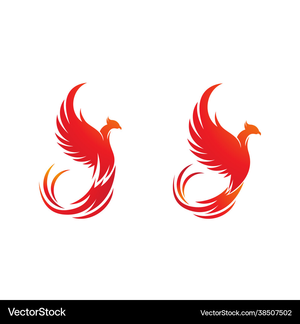 Phoenix icon Royalty Free Vector Image - VectorStock