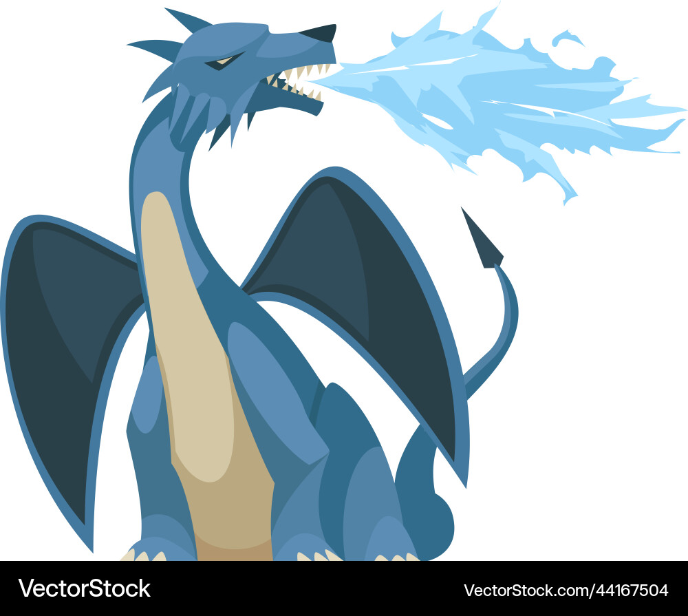 Dragon cartoon Royalty Free Vector Image - VectorStock