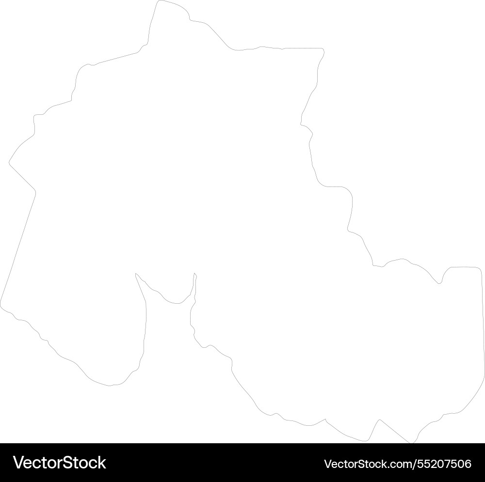 Jujuy argentina outline map Royalty Free Vector Image