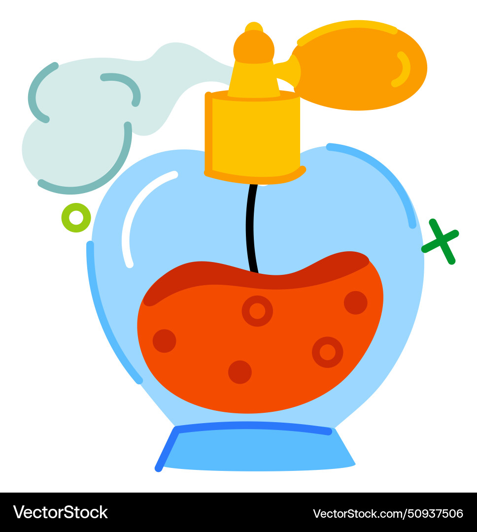 Perfume bottle Royalty Free Vector Image - VectorStock