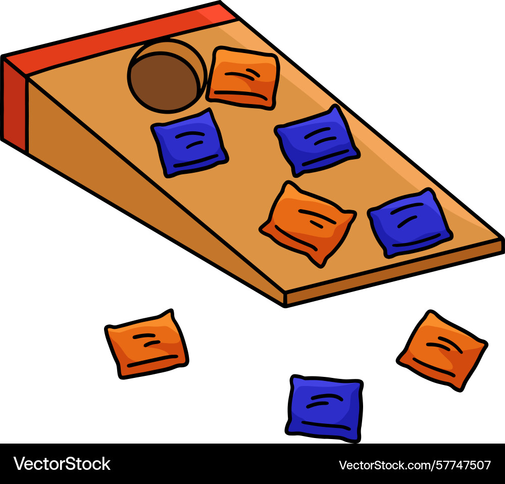 cornhole clipart