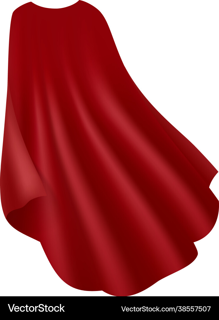 Red mantle Royalty Free Vector Image - VectorStock