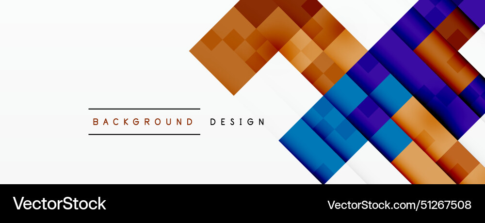 Creative arts design with geometric pattern Vector Image