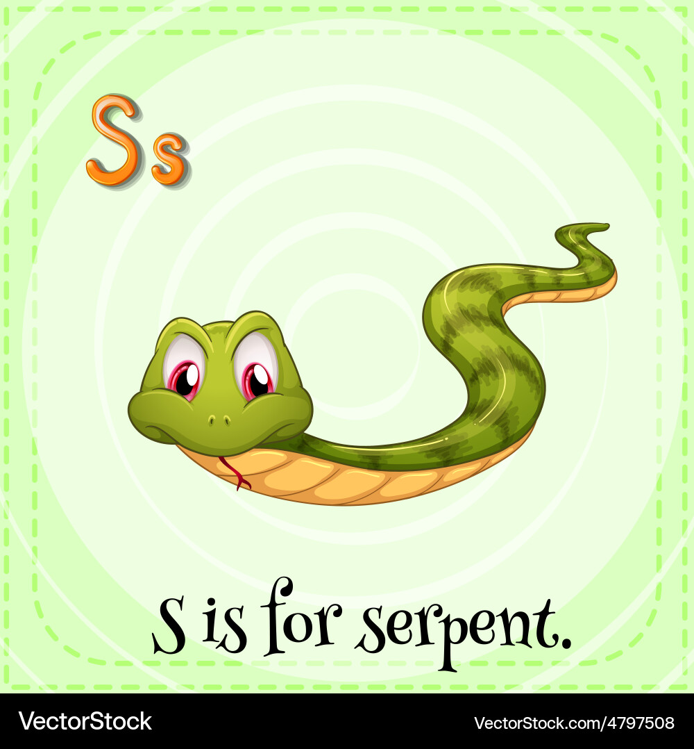 Serpent Royalty Free Vector Image - VectorStock