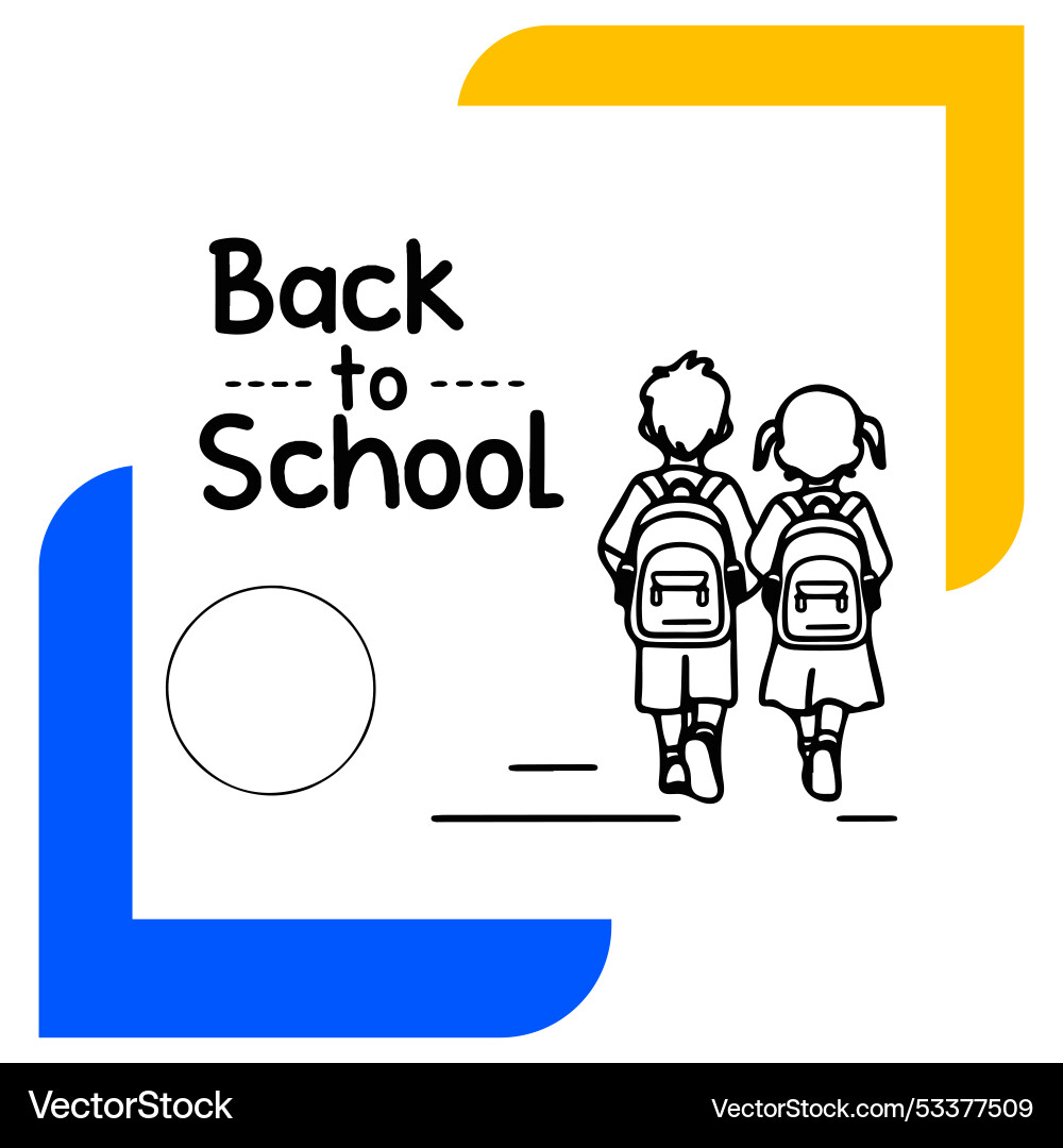 Back to school Royalty Free Vector Image - VectorStock