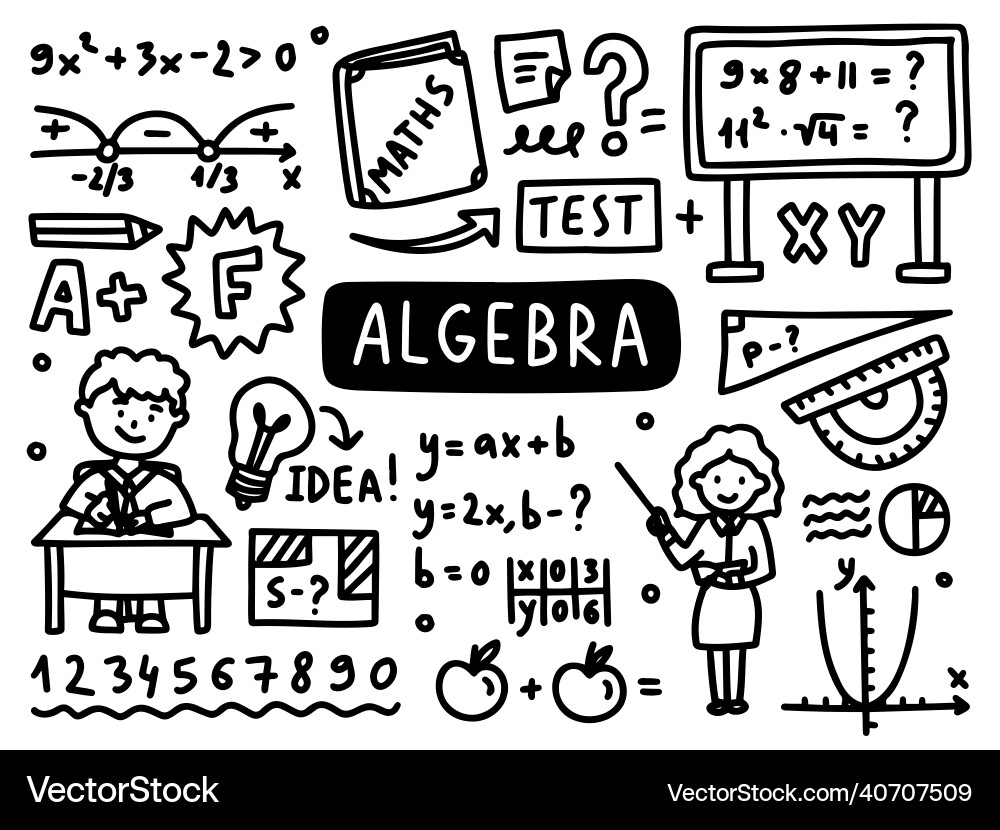 College Algebra Clip Art Geometry Tools Colorful Geometry Tools For