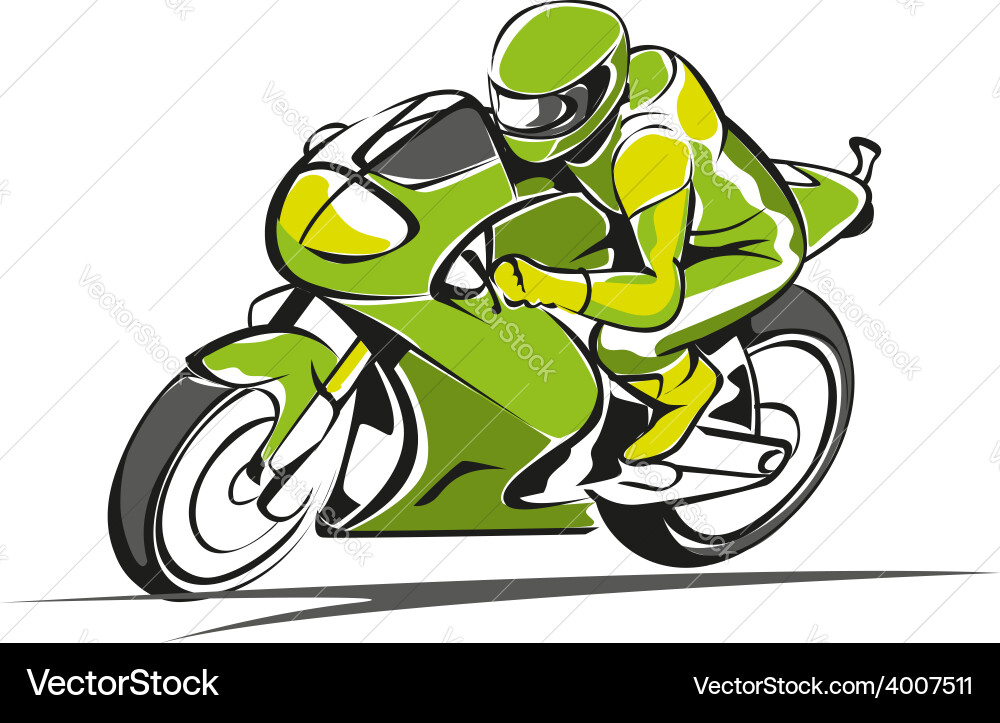 Motorcycle Royalty Free Vector Image - VectorStock