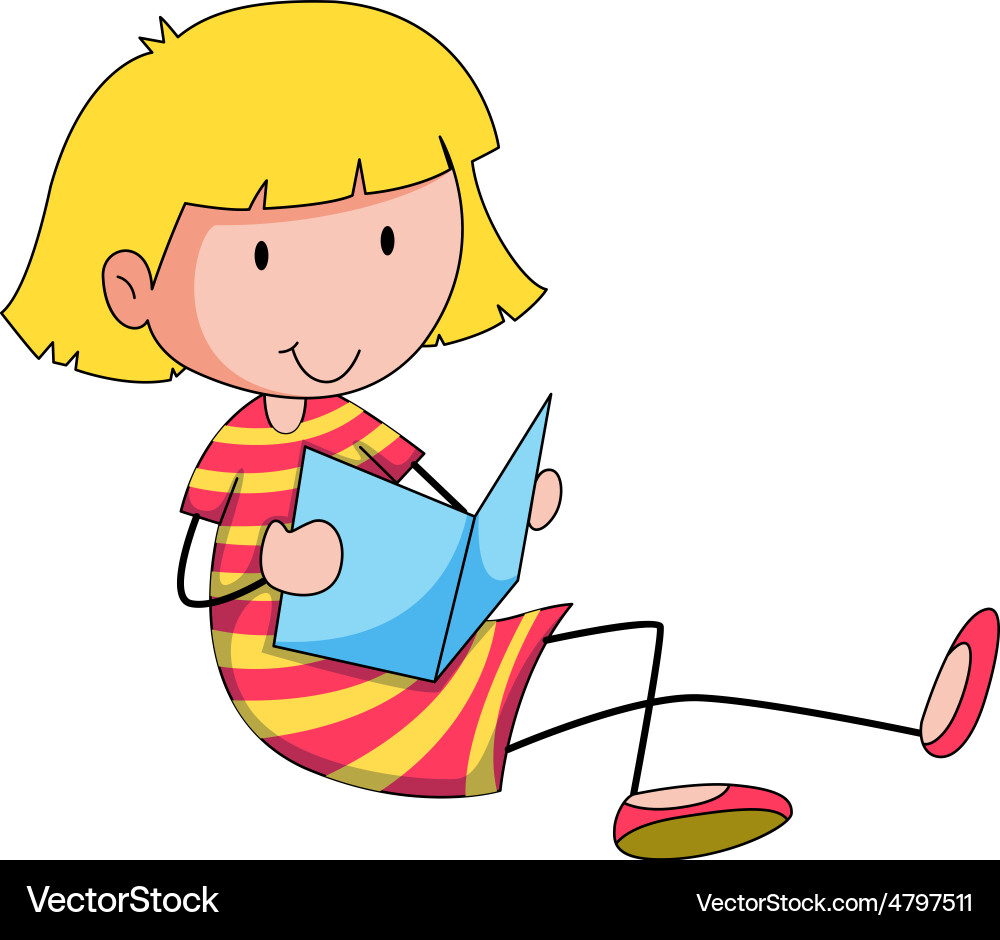 Reading Royalty Free Vector Image - VectorStock