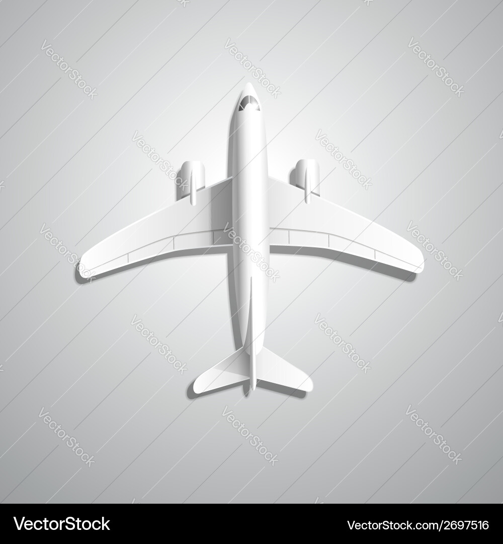Airplane Royalty Free Vector Image - VectorStock