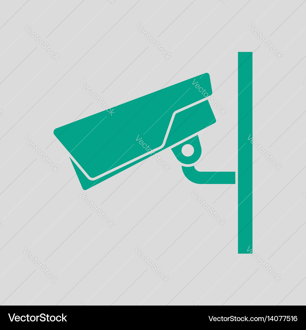 Security camera icon Royalty Free Vector Image