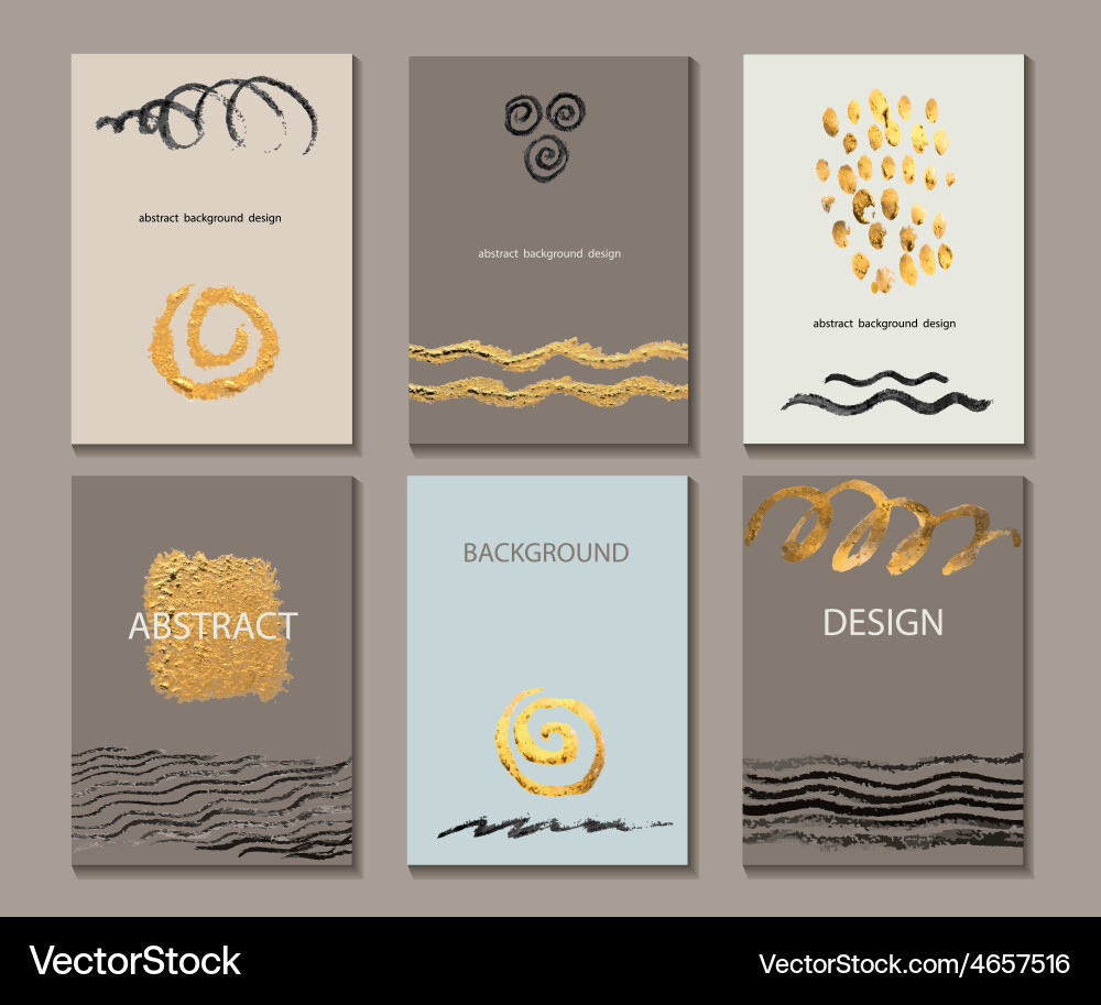 Set of templates Royalty Free Vector Image - VectorStock