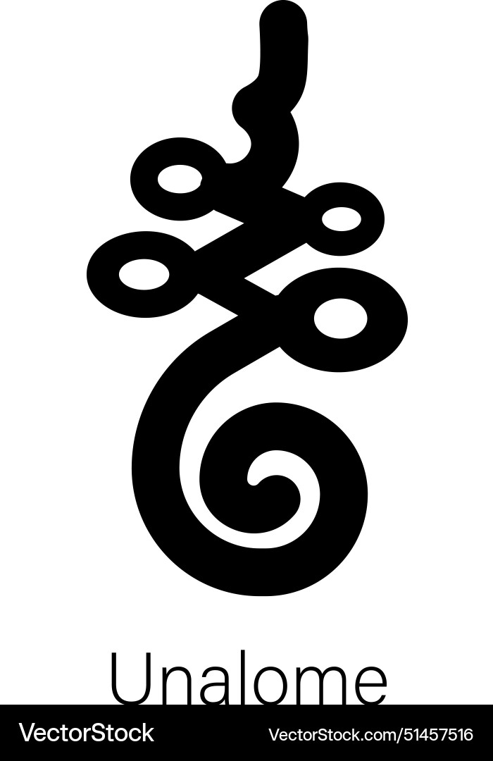 Unalome Royalty Free Vector Image - VectorStock