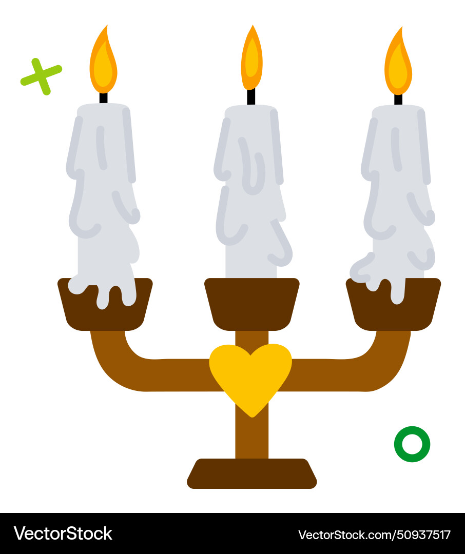 Candelabra Royalty Free Vector Image - VectorStock