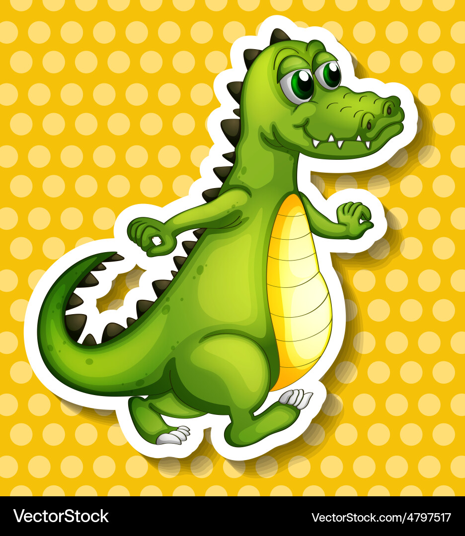Crocodile Royalty Free Vector Image - VectorStock