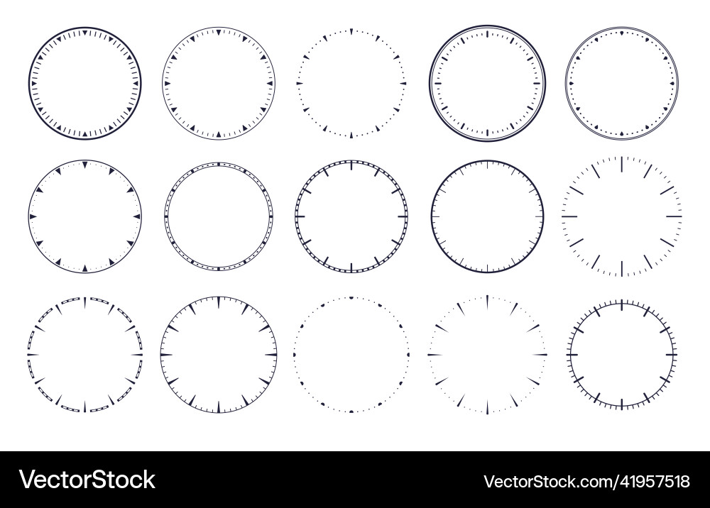 Clock Without Hands Vector Images (over 110)