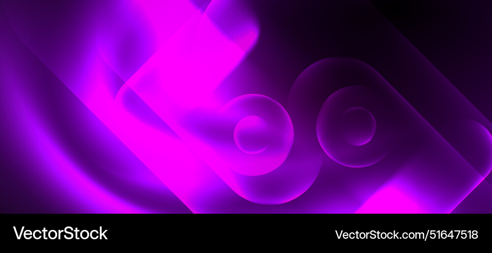 Shiny color neon glowing design Royalty Free Vector Image