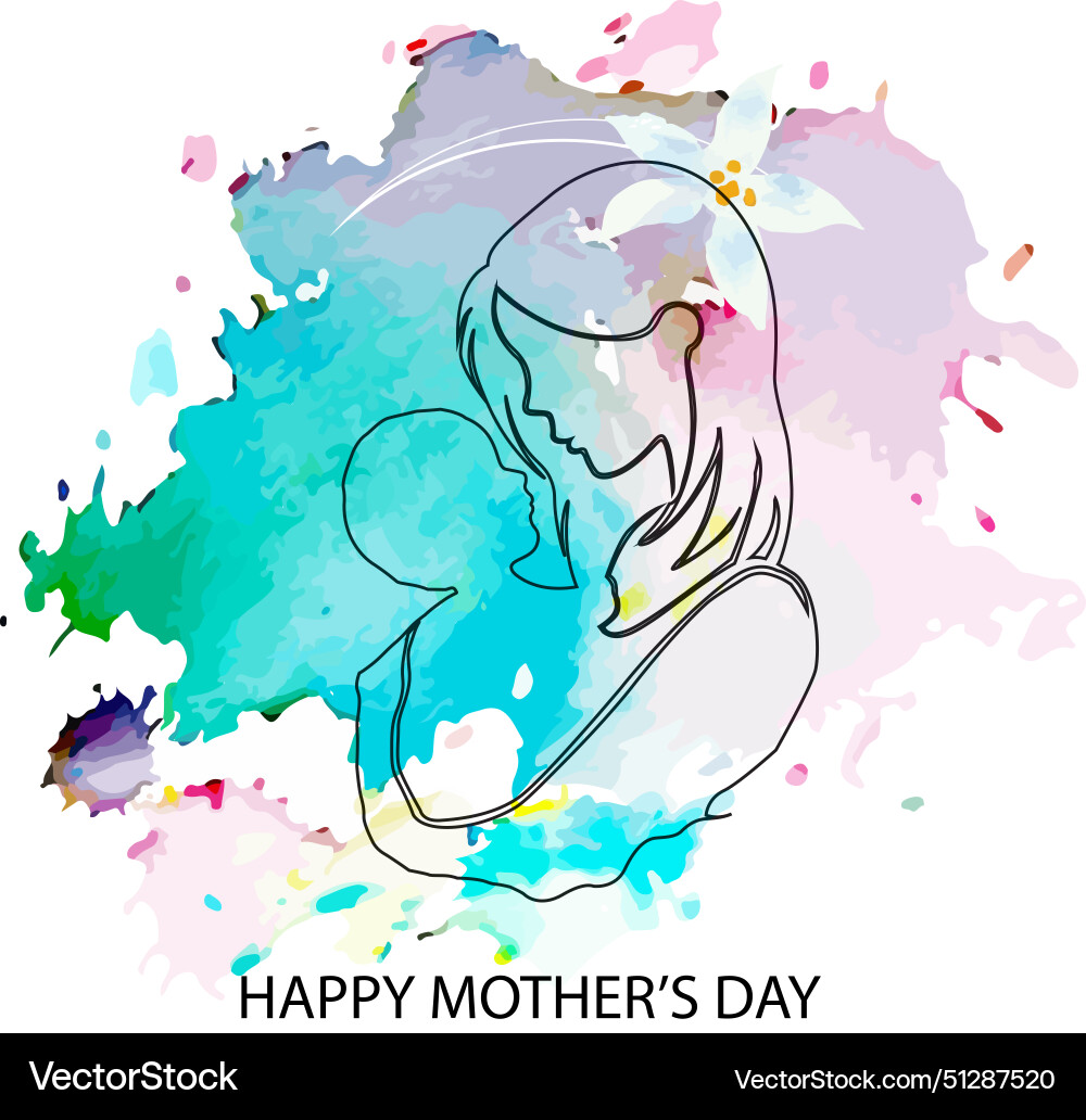 Mothers day Royalty Free Vector Image - VectorStock