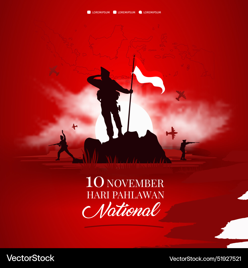 National day poster template for a countrys Vector Image