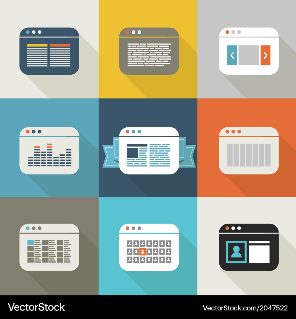 Browsers Royalty Free Vector Image - VectorStock