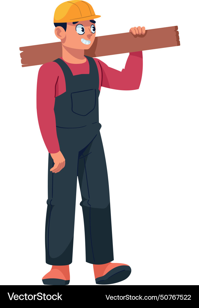 Labor day worker Royalty Free Vector Image - VectorStock