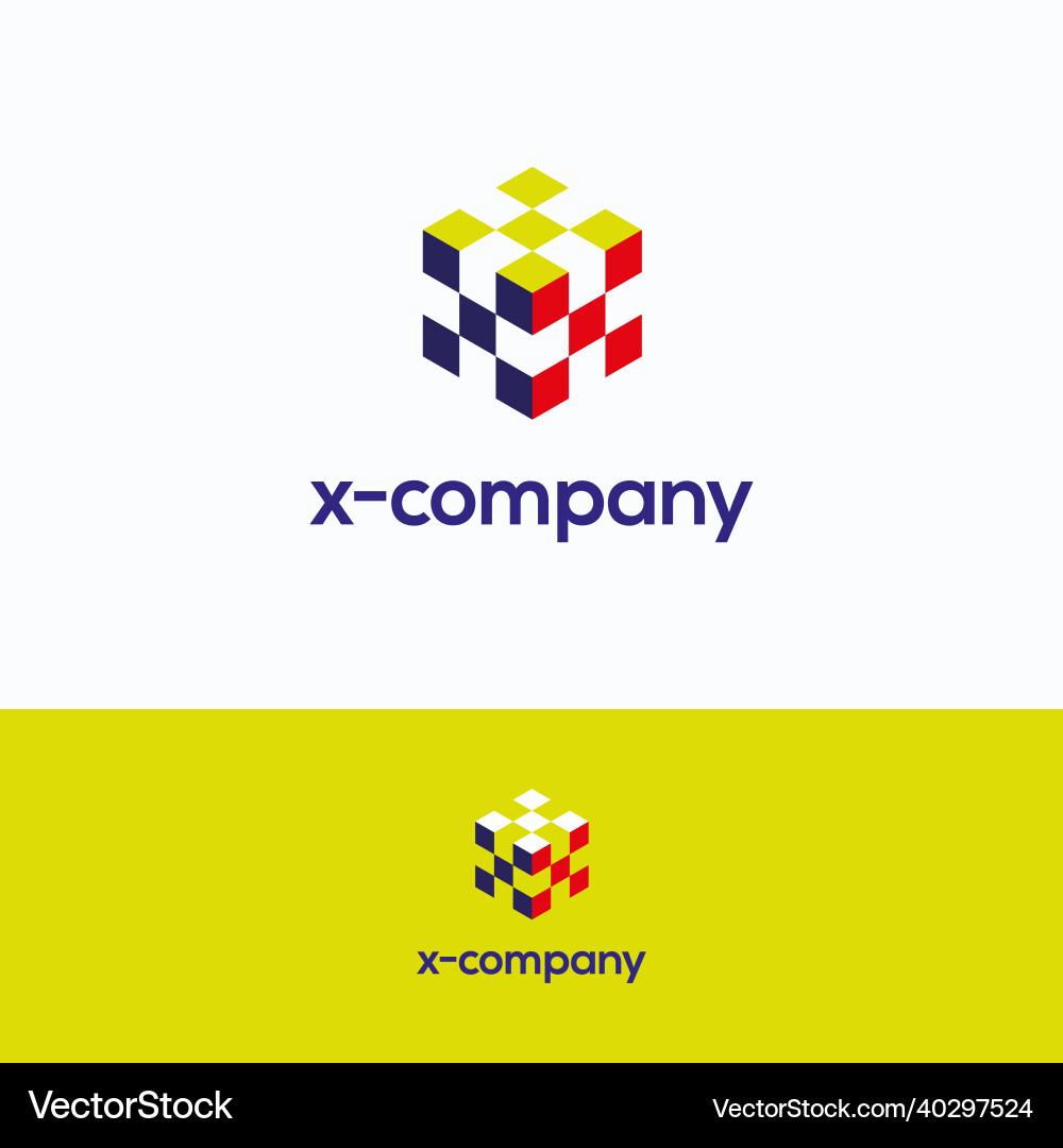 X company logo Royalty Free Vector Image - VectorStock