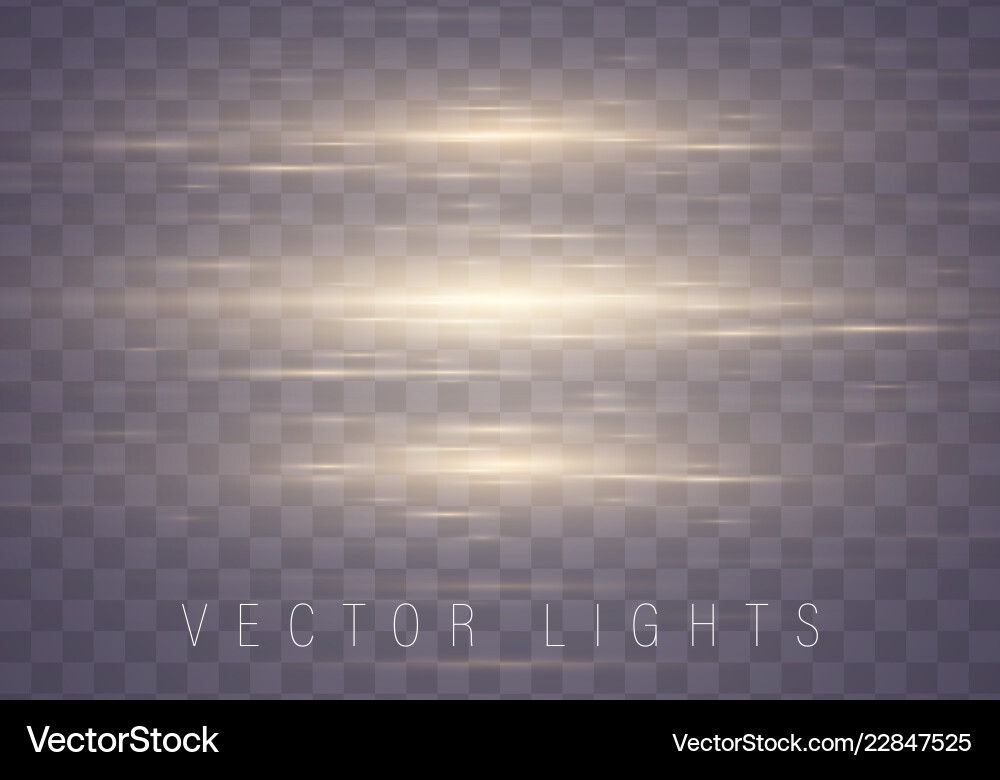 Magic light effect Royalty Free Vector Image - VectorStock