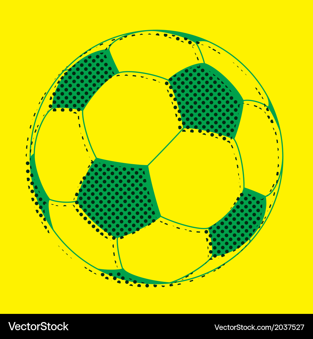 Soccer ball Royalty Free Vector Image - VectorStock