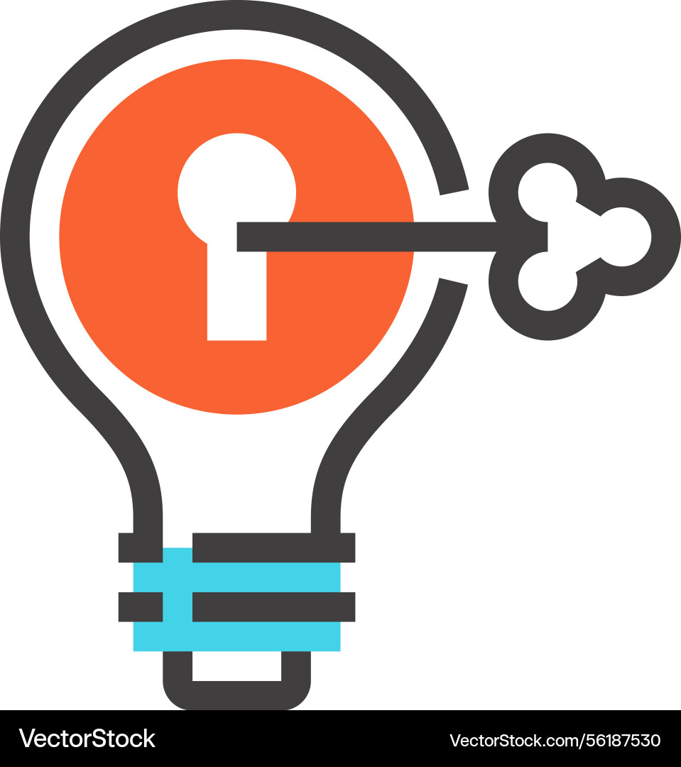 Intellectual property icon Royalty Free Vector Image