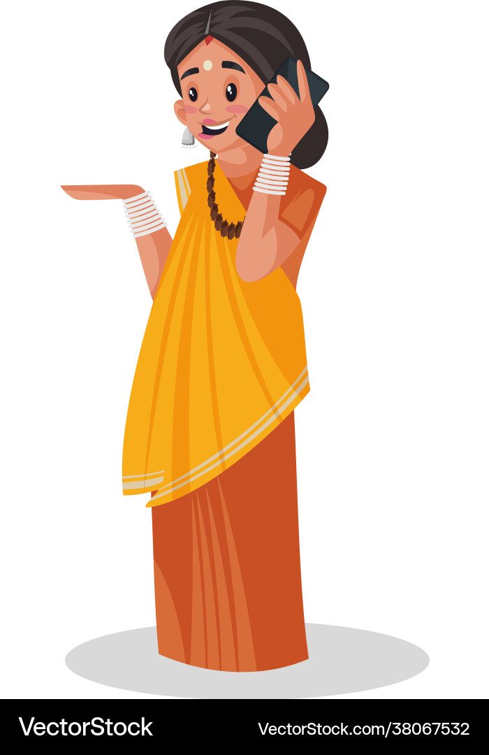 Priestess cartoon character Royalty Free Vector Image