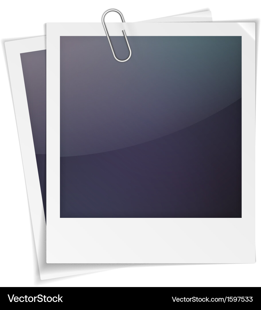 Photo frame Royalty Free Vector Image - VectorStock