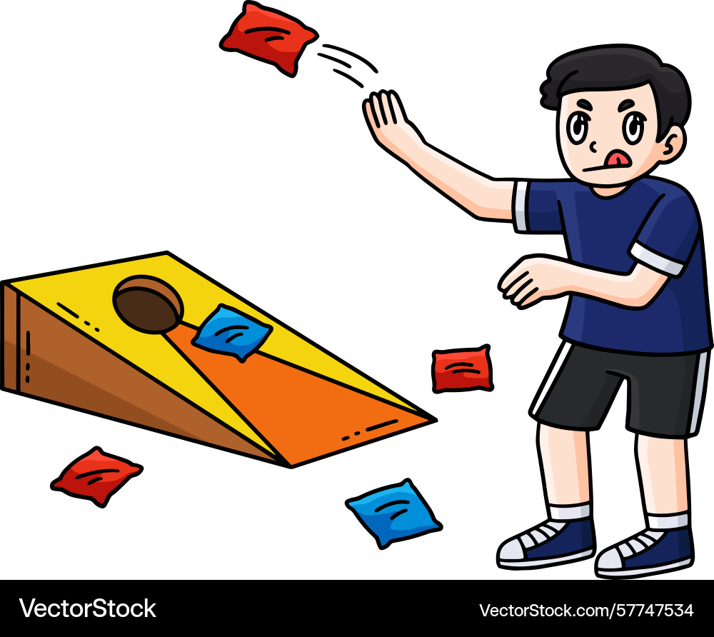 cornhole clipart