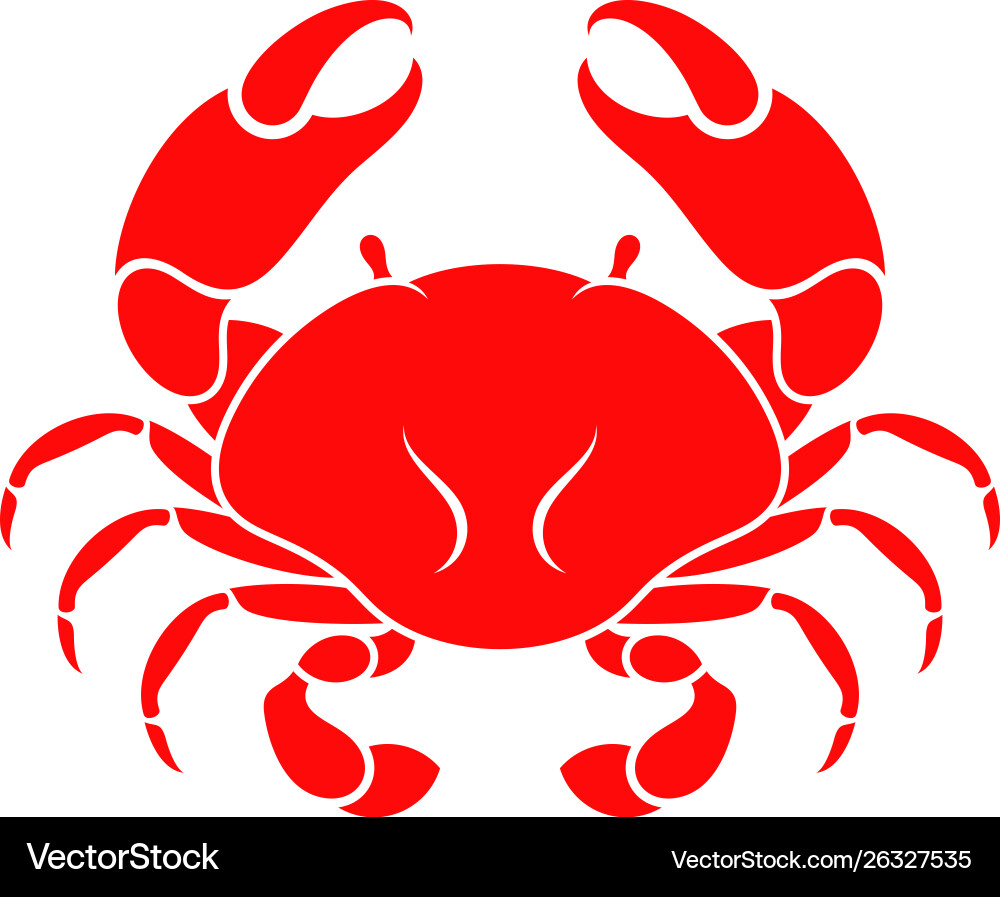 Crab Royalty Free Vector Image - VectorStock