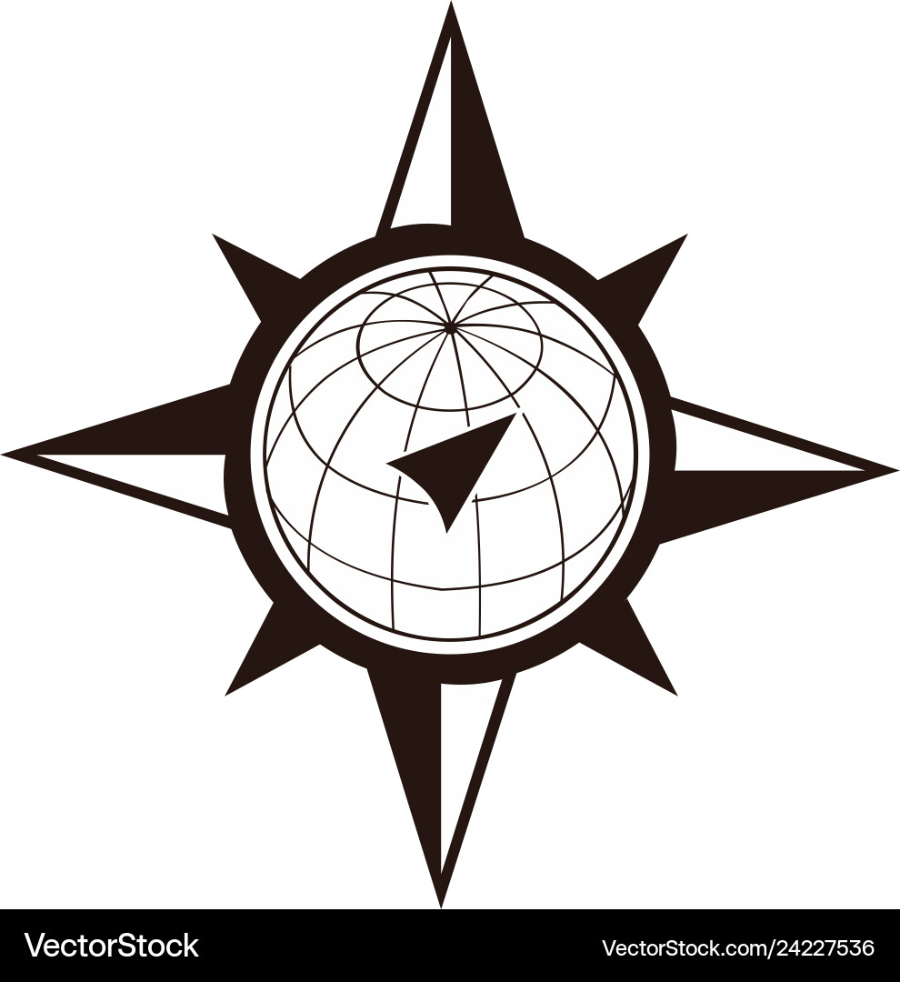 Compass Royalty Free Vector Image - VectorStock