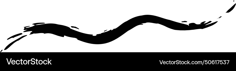 Curve drawing doodle Royalty Free Vector Image