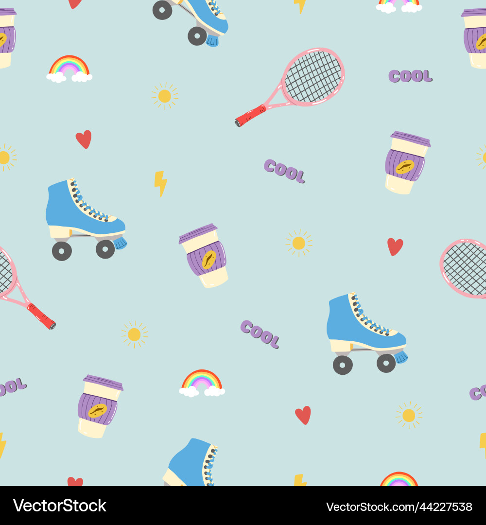 Collection of cute elements Royalty Free Vector Image