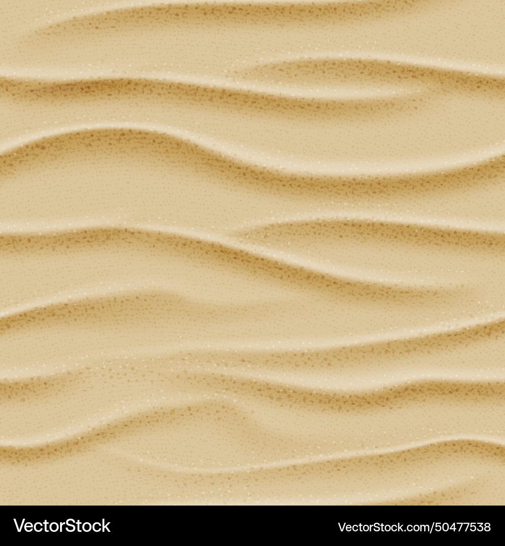 Top view seamless sea sand Royalty Free Vector Image