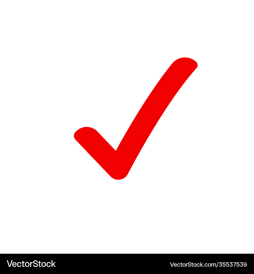 Checkmark Icon - Confirmation Royalty Free Vector Image