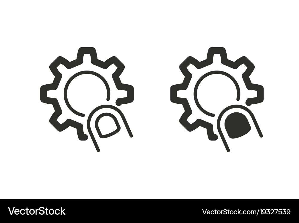 Interact icon Royalty Free Vector Image - VectorStock