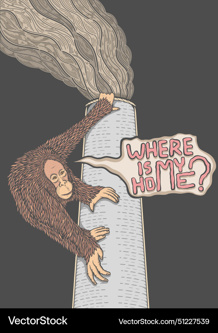 Where is my home Royalty Free Vector Image - VectorStock