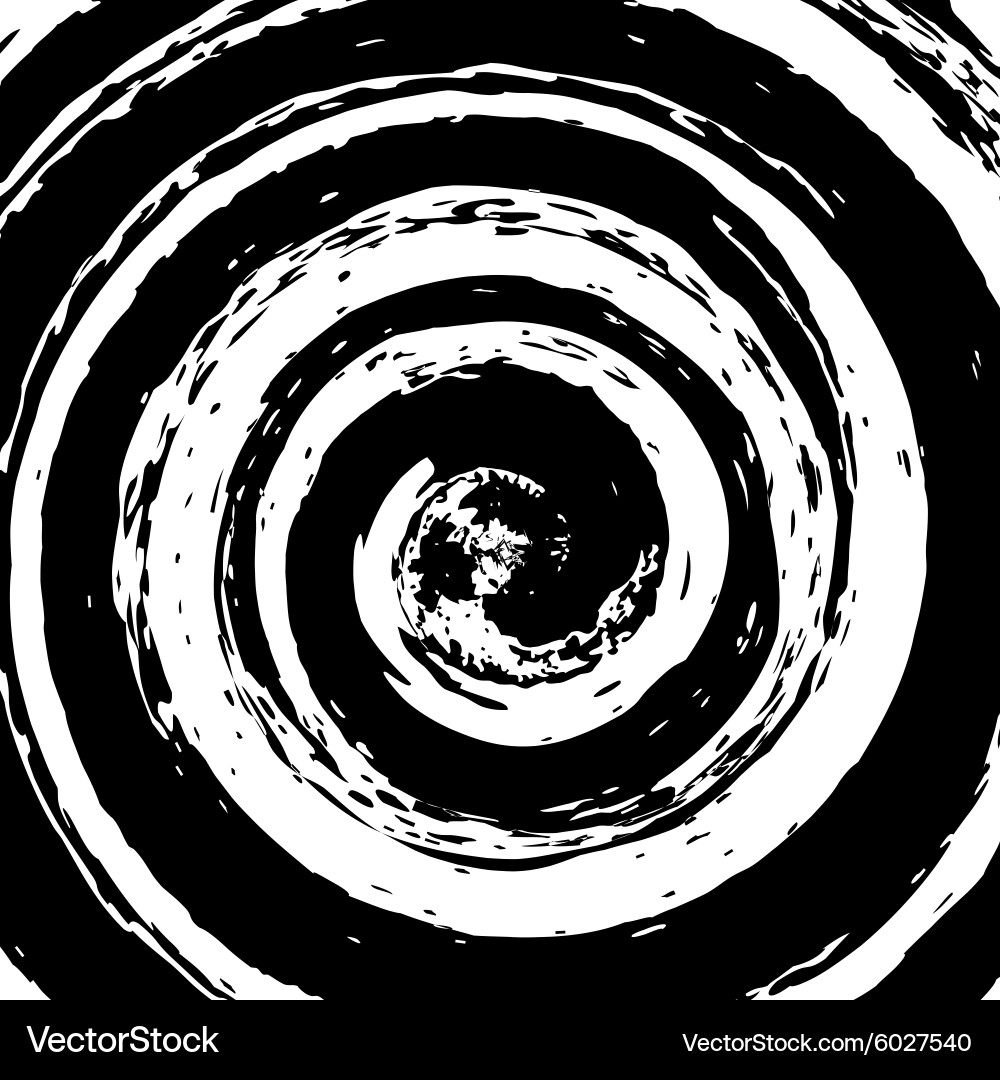 Grunge Spiral Texture Royalty Free Vector Image