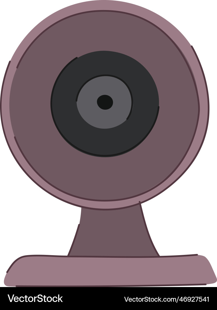 Cctv security camera cartoon Royalty Free Vector Image